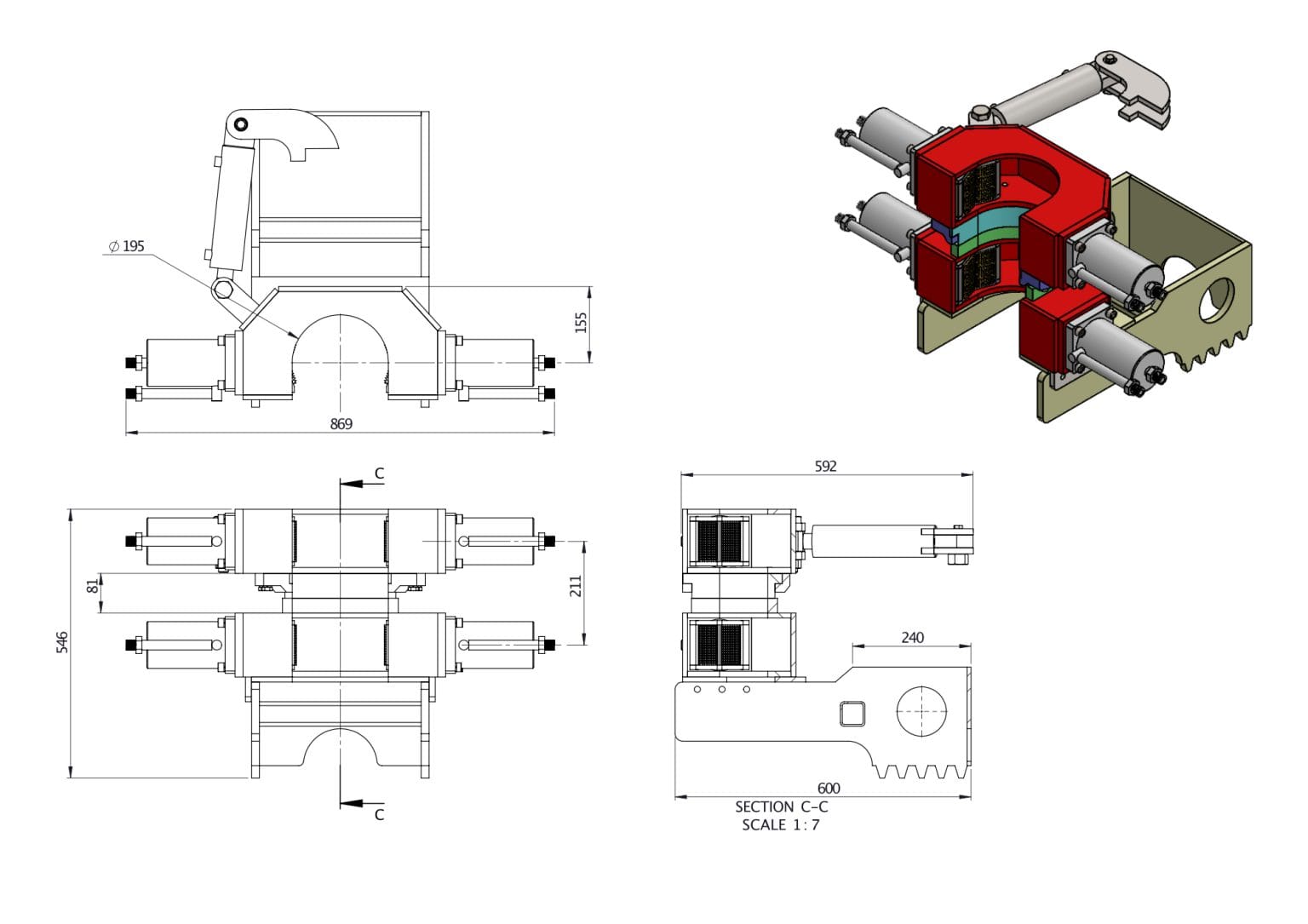 PRD-Dual Breakout Rod Clamp System | Hands Free